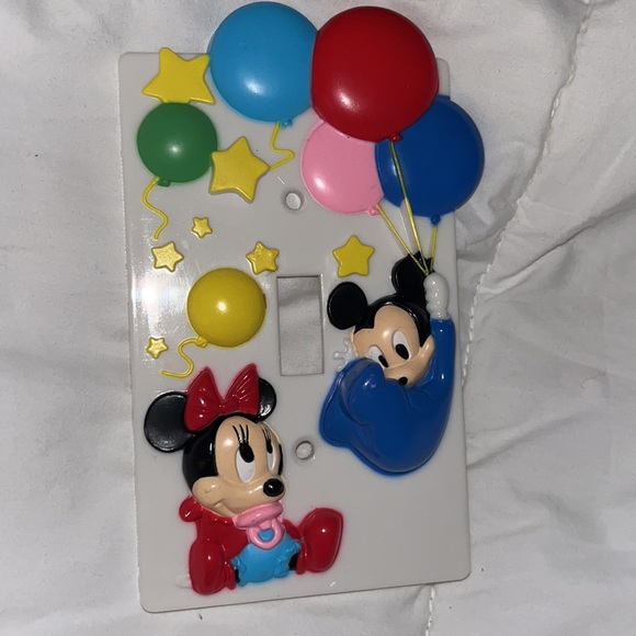 Disney | Wall Decor | Vintage Disney 8s Light Switch Cover 984 Baby ...